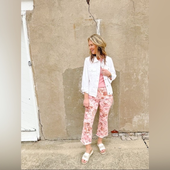 Liverpool | Jeans | Liverpool Pink Flare Wide Leg Jeans | Poshmark